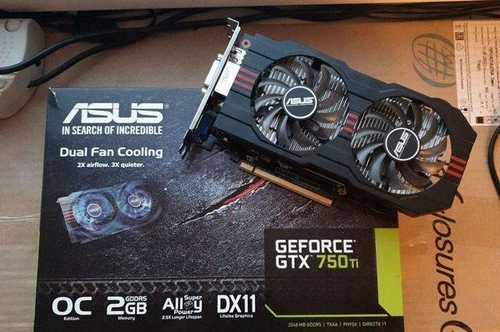 Видеокарта GeForce GTX750ti