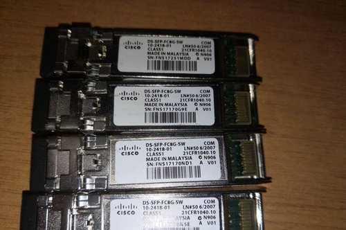 Трансиверы cisco 8gbit DS-SFP-FC8G-SW