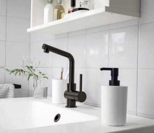Набор IKEA новый для ванной комнаты дозатор