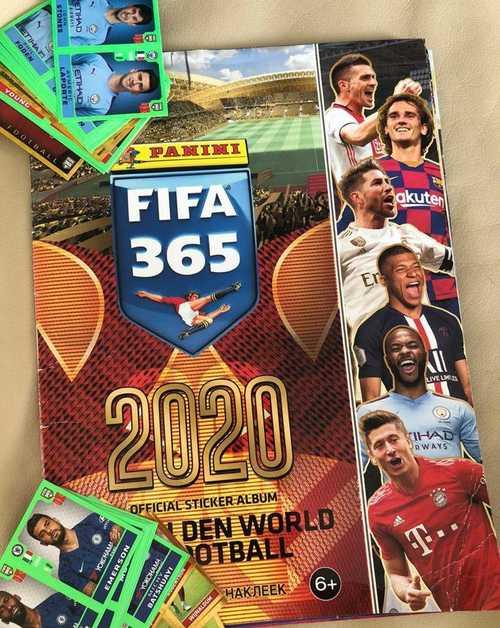 Наклейки panini fifa 2020