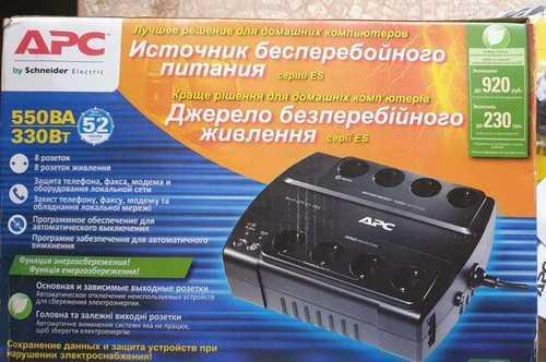 Блок бесперебойного питания Ибп APC Back-UPS ES550