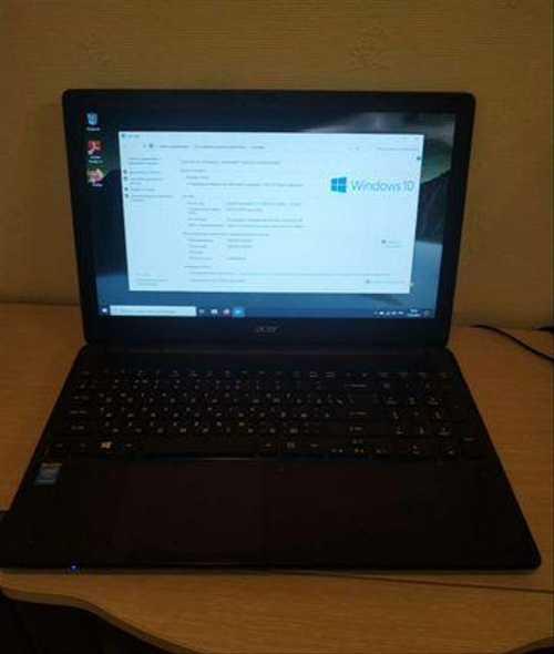 Ноутбук Acer Extensa EX2509-P1AT 15.6"черный