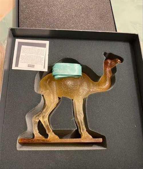 Daum Скульптура Жёлтый Верблюд Camel Франция