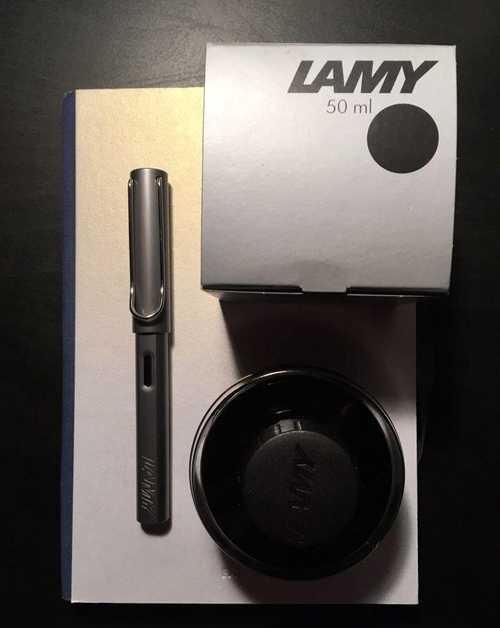 Lamy EF и чернила 50 мл