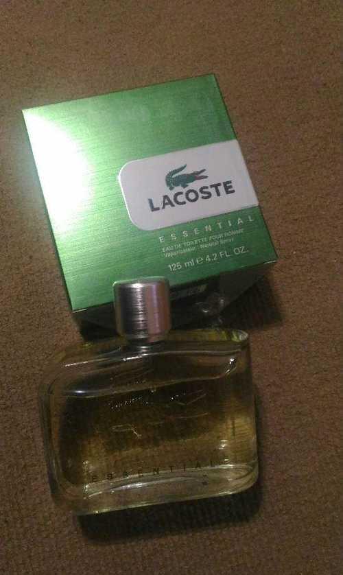 Lacoste essential 125ml оригинал