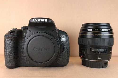 Canon 700D kit EF 85mm 1.8 USM (A397)