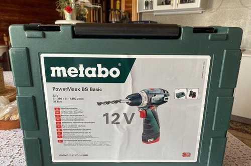 Шуруповерт Metabo bs 12