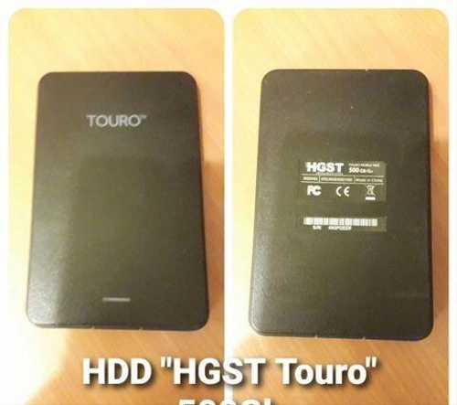Внешний жёсткий диск, HDD Hitachi "Touro", 500Gb