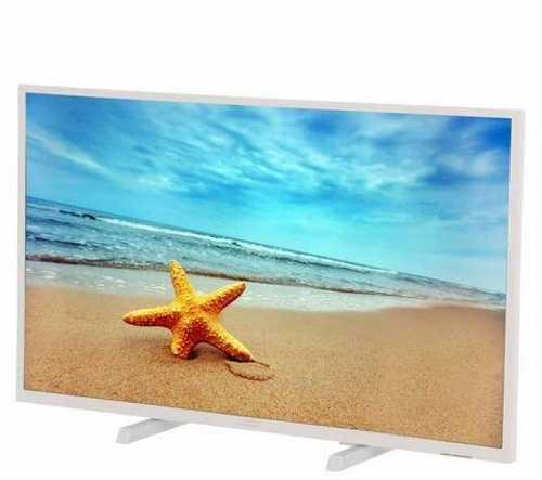 Редкий новый телевизор 32" FullHD Philips белый