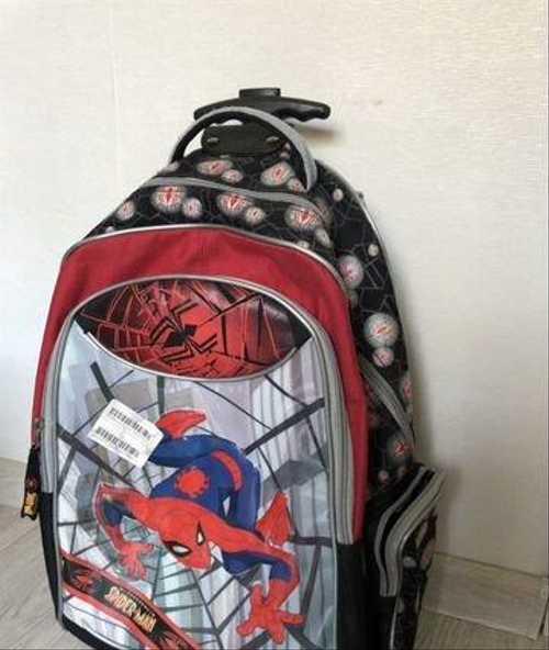 Детский чемодан-рюкзак Человек-паук