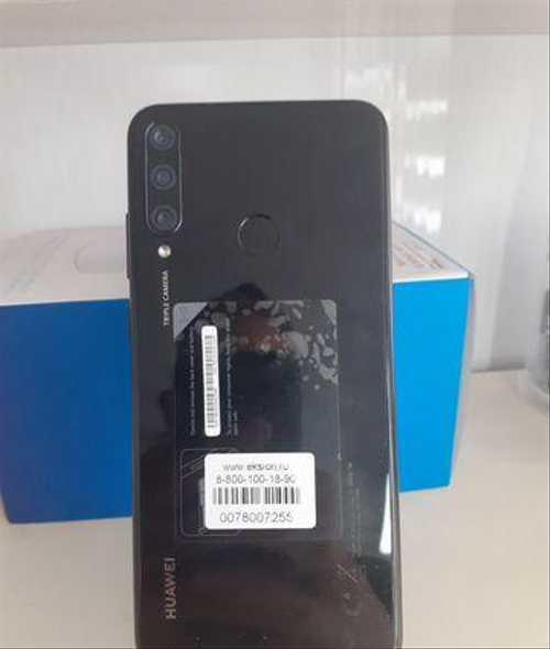 Телефон huawei y6p чёрный