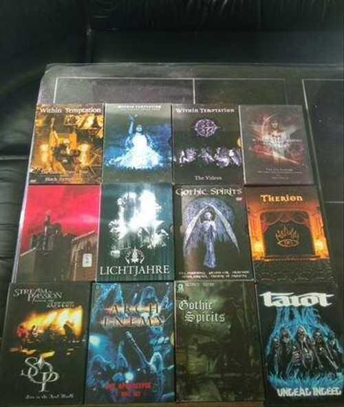 DVD Gothic Metal Rock коллекция
