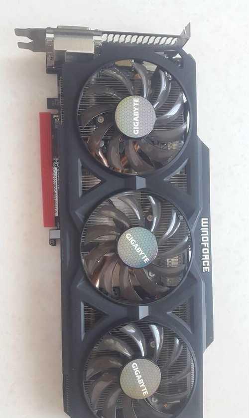 Видеокарта Gigabyte Radeon R9 270X 4Gb, Нерабочая