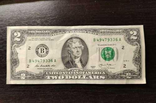 2 доллара США 2013
