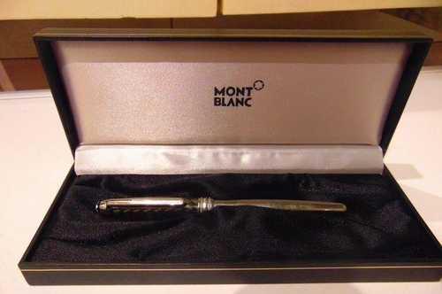 Шариковая ручка Montblanc meisterstuck carbon