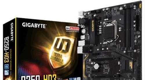 Материнская плата gigabyte GA-B250-HD3 1151