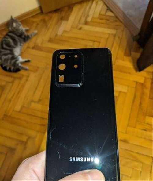 Задняя крышка(стекло) Samsung S20 Ultra