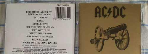 CD AC/DC For Those About To Rock 1981 Albert