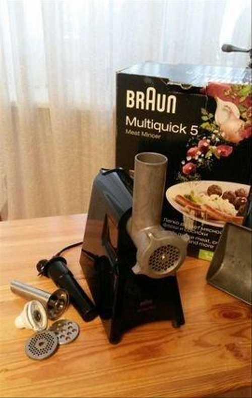 Электро мясорубка Braun Multiguick 5