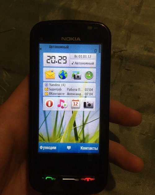 Телефон Nokia С6-00