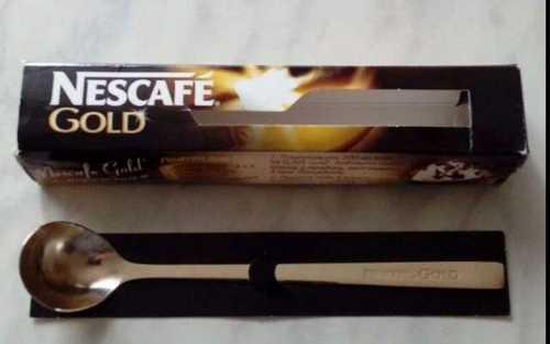 Новая ложка Nescafe Gold в упаковке