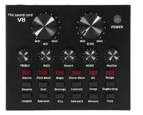Внешняя звуковая карта V82