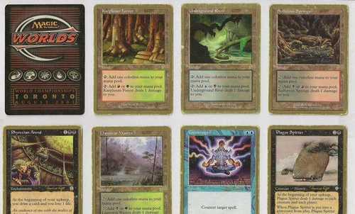 Колода карт Magic Worlds, 2001г. турнир в Торонто