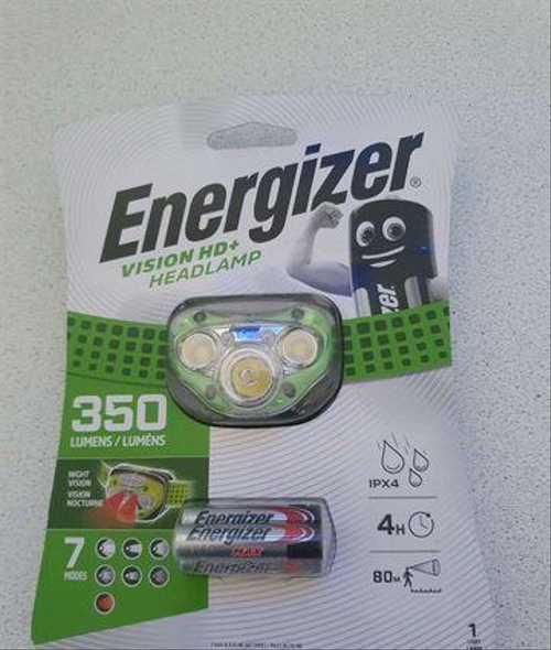 Налобный фонарь "energizer" Vision HD + headlamp