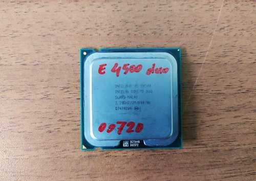Процессор 775 intel core 2 duo e4500 2.2 GHz