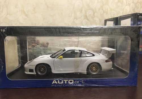 Модель автомобиля Porsche 911 GT3R (white) (upgrad