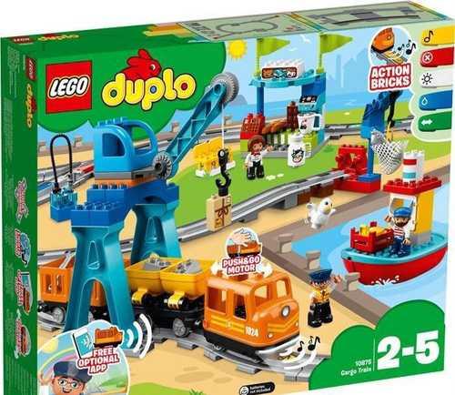 Конструктор Lego duplo 10875 Грузовой поезд