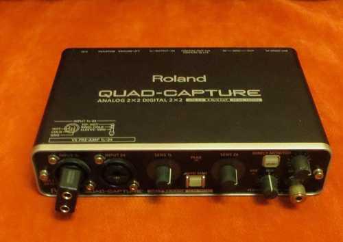 USB-аудио интерфейс roland quad-capture (UA-55)