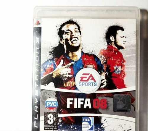 Диск PS3 "fifa 08"