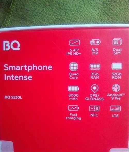 BQ 5530L intense смартфон