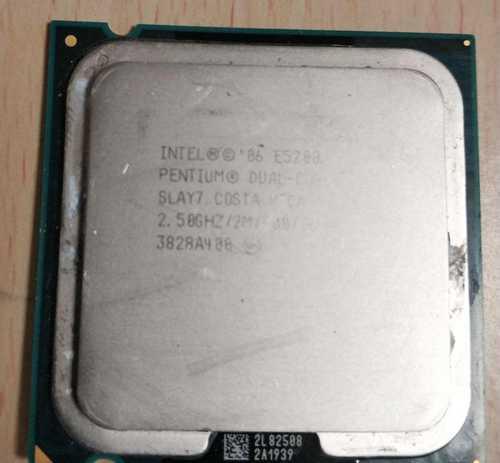Процессор E5200 pentium Core dual