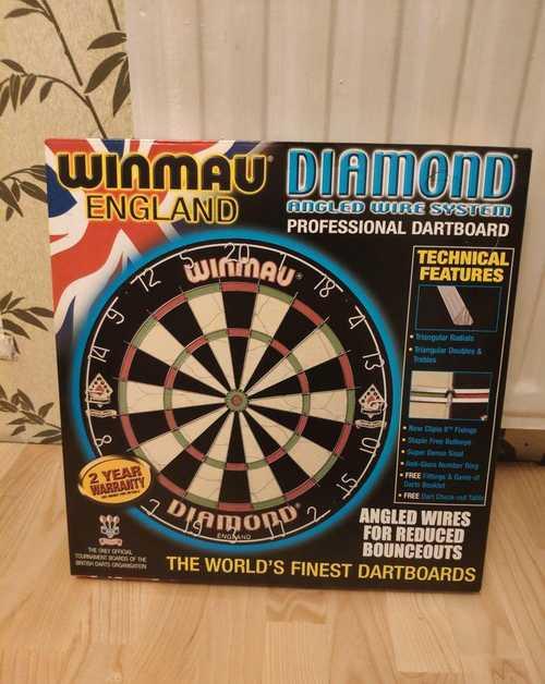 Мишень для дартса Winmau Diamond Доска из сизаля