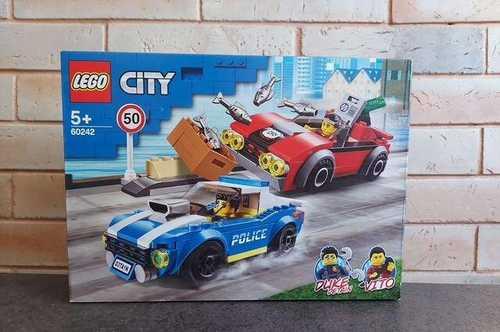 Lego City 60242 полицейская погоня новый оригинал