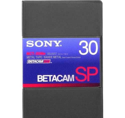Видеокассета Sony BCT-30MA формата Betacam SP