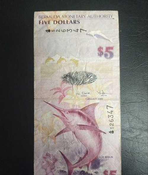Банкнота Бермуды
