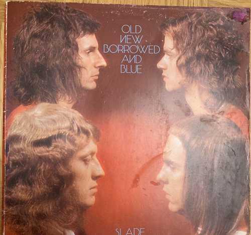 Slade old new borrowed and blue 1974 vg/g