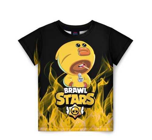 Футболка brawl stars sally leon