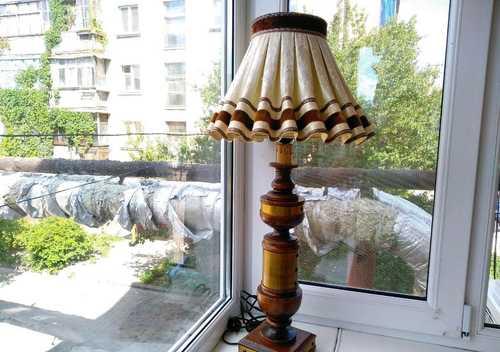 Старинный торшер 80см. Германия лампа светильник