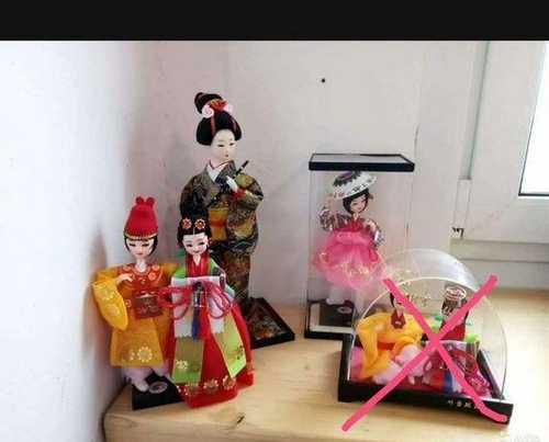 Корейские статуэтки куклы