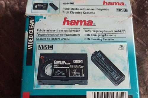 Чистящая кассета видео Hama