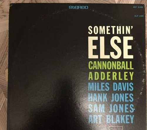 Cannonball Adderley Somethin' Else Lp, US, RVG