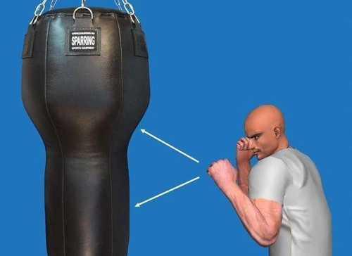 Боксерский мешок Sparring мбнк45, 40 кг, кожа