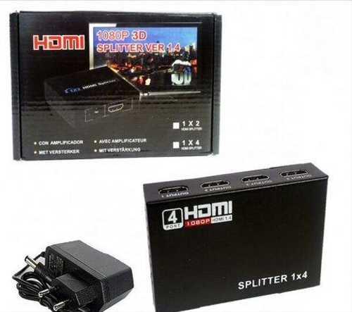 Разветвитель hdmi Splitter 14 port 1080P