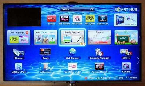 Smart TV, Wi-Fi, 3D, Вэб камера,Samsung 40 дюймов