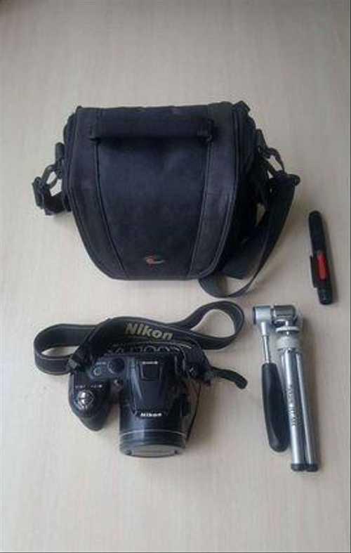 Фотоаппарат Nikon L120 + чехол + штатив