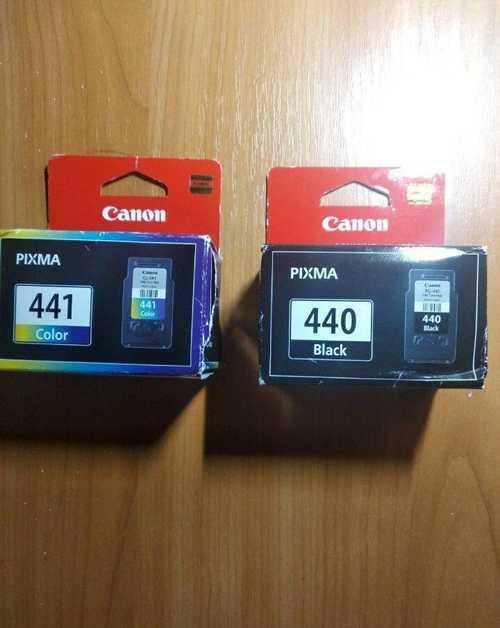 Картридж струйный Canon PG-440 и 441